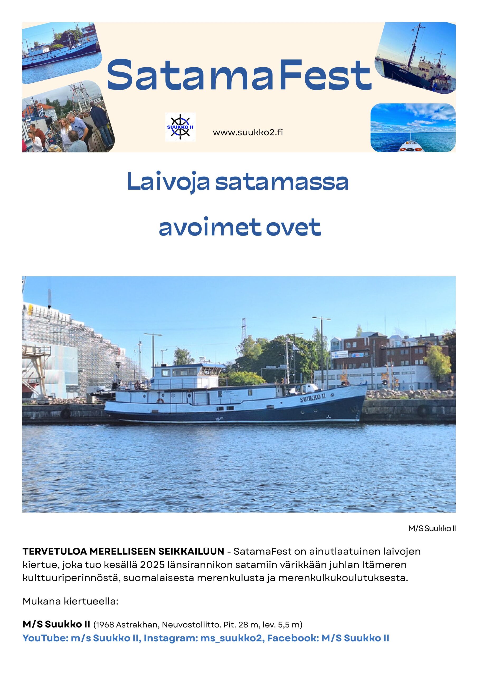 M/S SUUKKO II BERLIN – 28 metriä merihistoriaa